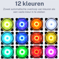 RGB Fan PC case fan - 120mm 4-pin – Earkings